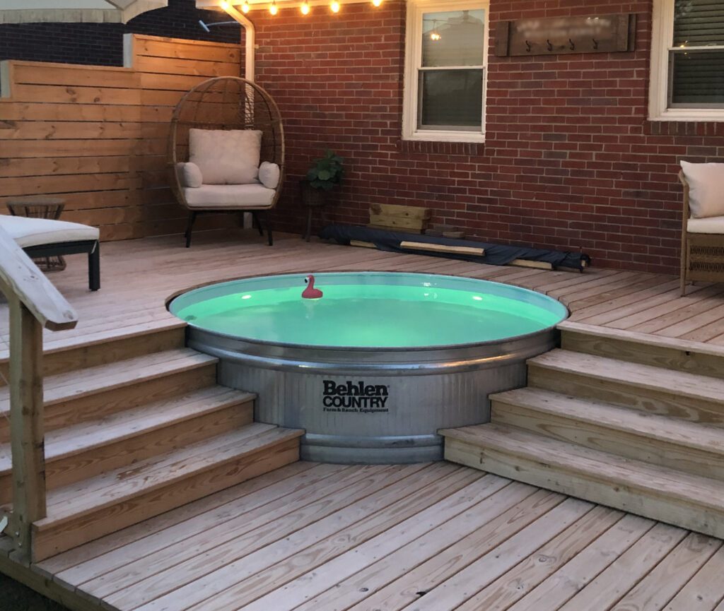 Stock Tank Pool Tutorial - Pond Armor